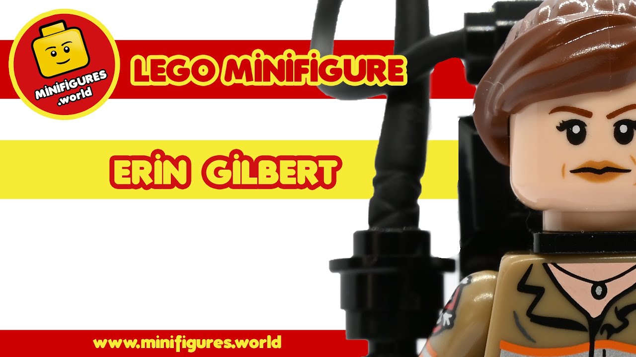 👻 LEGO minifigure: Erin Gilbert (gb016) 👻 [GHOSTBUSTERS] - YouTube