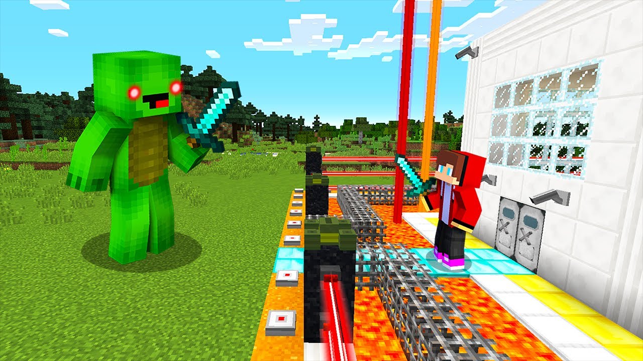Mikey vs JJ - Der Kampf um das sicherste Haus in Minecraft! - YouTube
