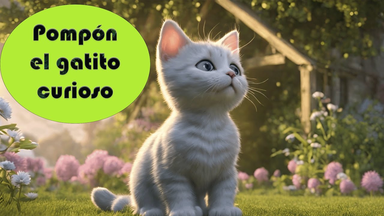 POMPÓN EL GATITO CURIOSO | Cuentos infantiles cortos - YouTube