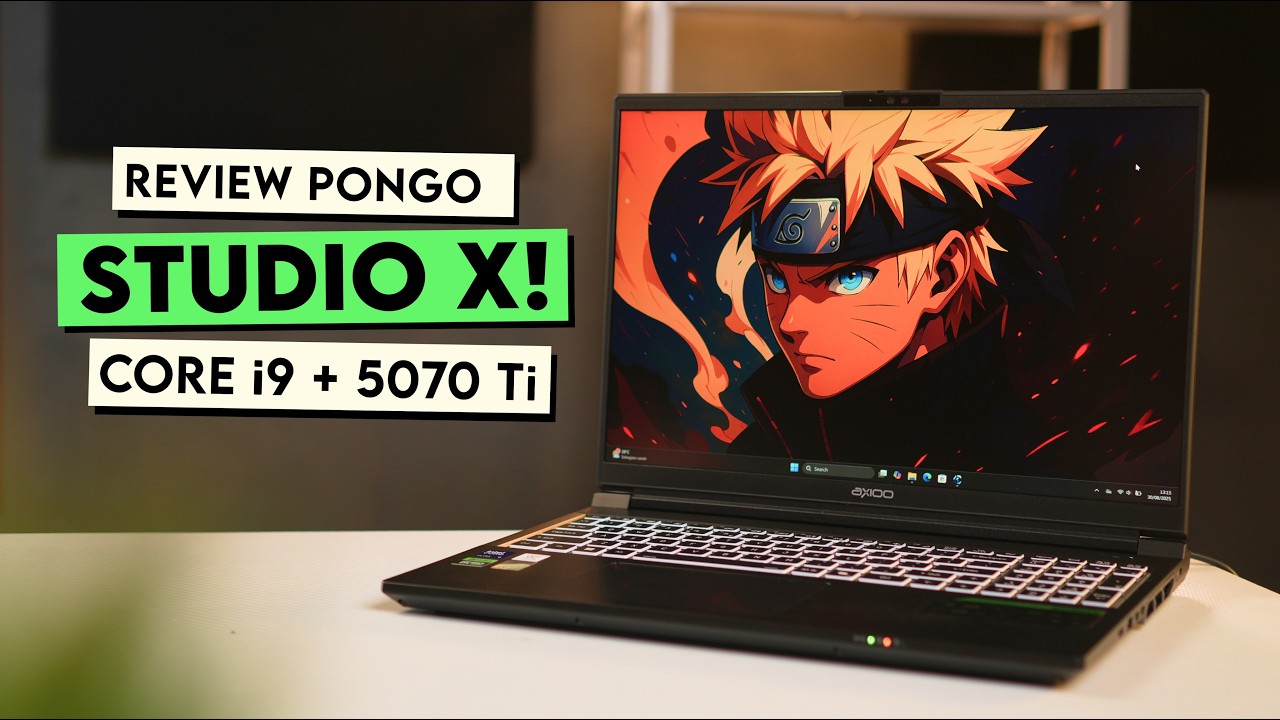 RTX 5070 Ti, Core i9, RAM 32 GB! - Laptop MONSTER dari AXIOO || Review ...