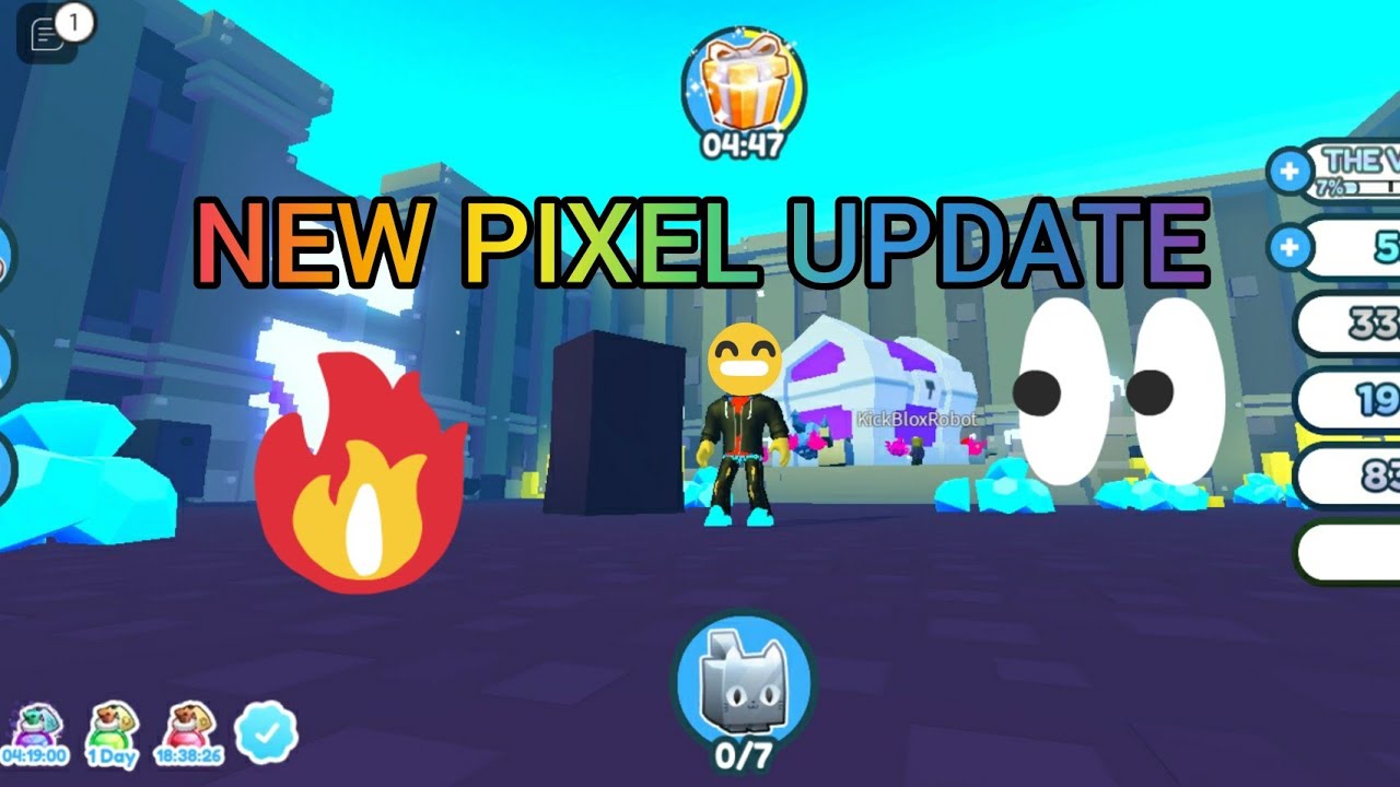 I Played THE NEW PIXEL UPDATE in pet simulator X! - YouTube