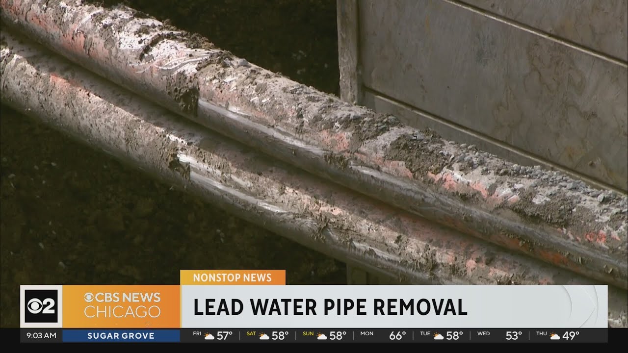 Feds to loan Chicago $336 million to replace lead pipes - YouTube