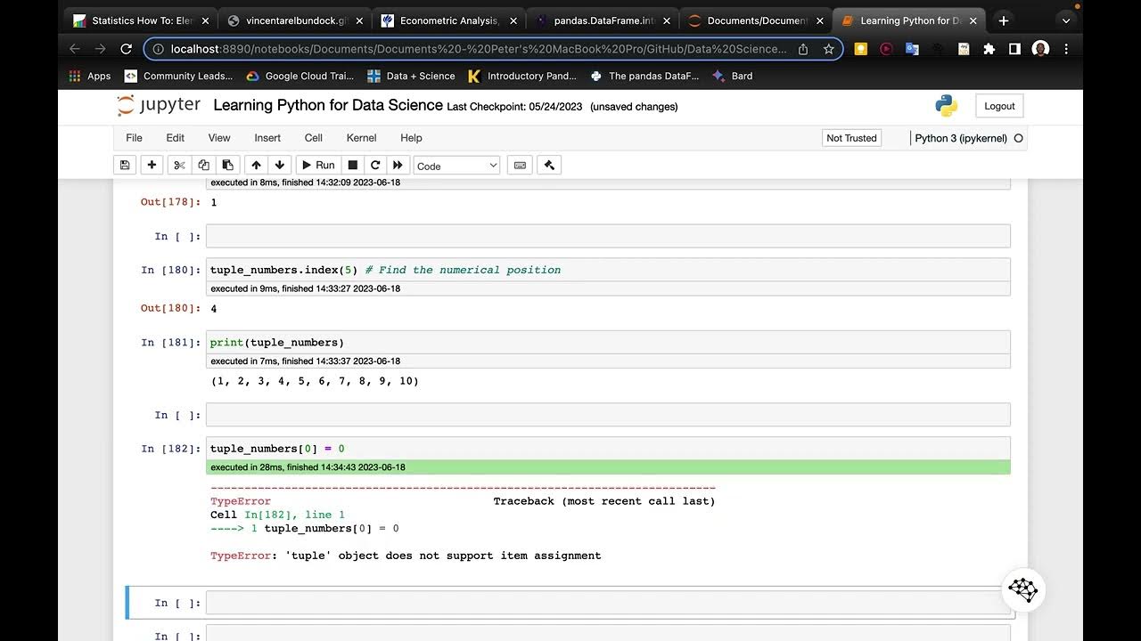 Tuple Functionalities - YouTube