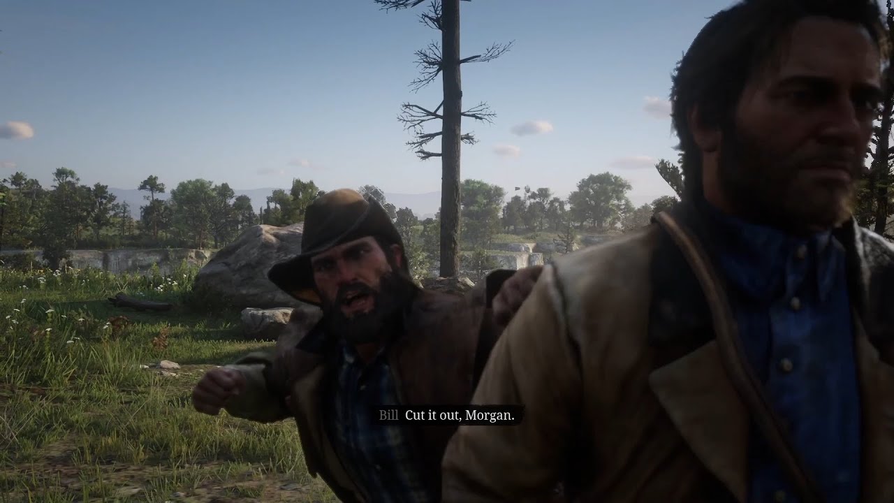 Bill Upset about Arthur's Loyalty / Hidden Dialogue / Red Dead ...