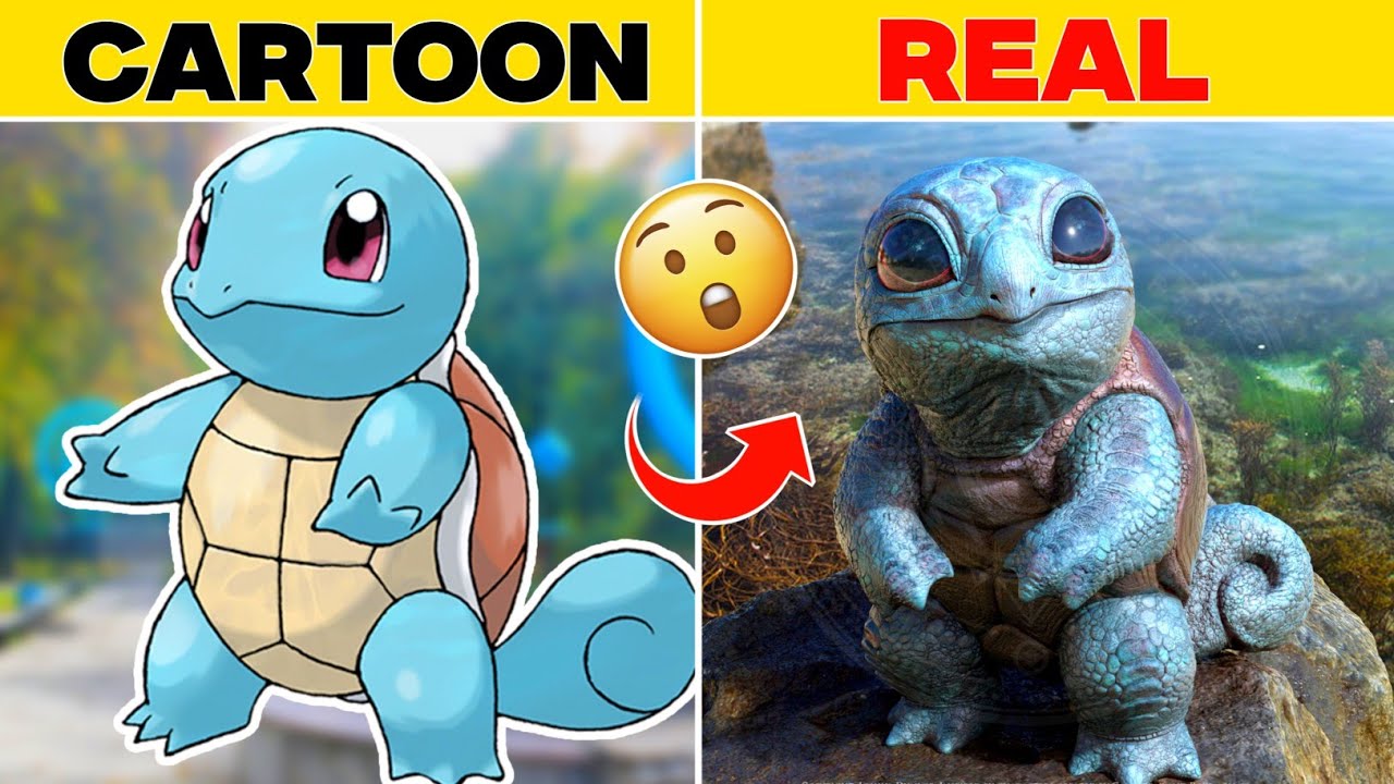Pokemons That Really Exist🫨😱| Pokemon in Real Life [PART2] | Pokemon ...