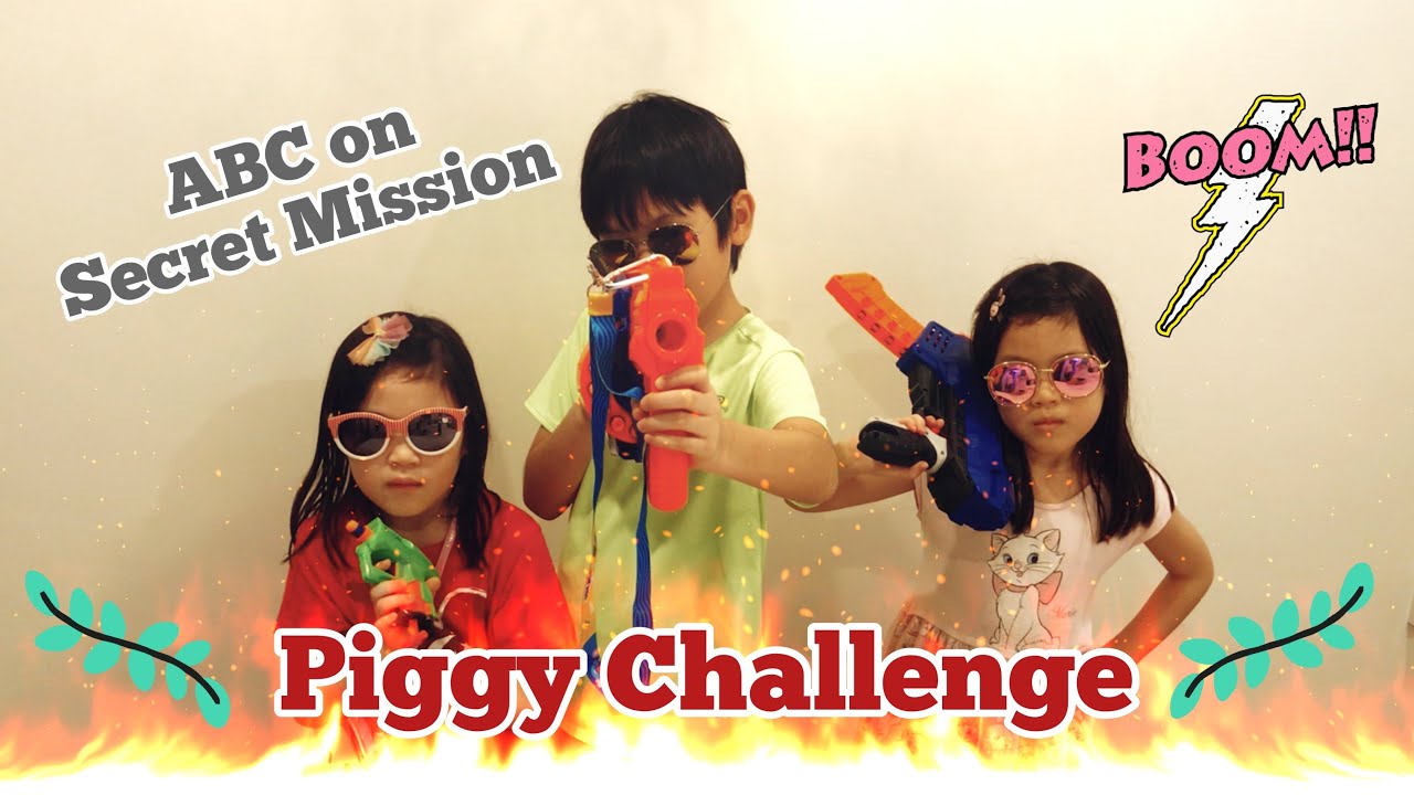 ABC fun channel Piggy Challenge 拯救松鼠大作战 inspired by Roblox 🐷piggy game🐷 ...