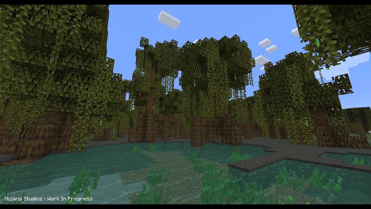 Minecraft: Mangrove Swamp Development Progress (The Wild Update) - YouTube
