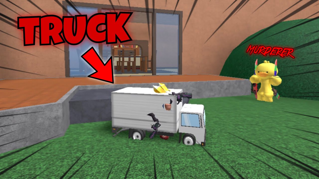 MM2, but i play as a TRUCK.. (Murder Mystery 2) - YouTube