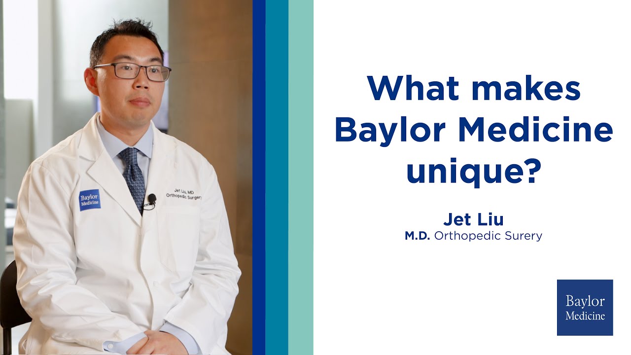 What makes Baylor Medicine unique? | Dr. Jet Liu - YouTube