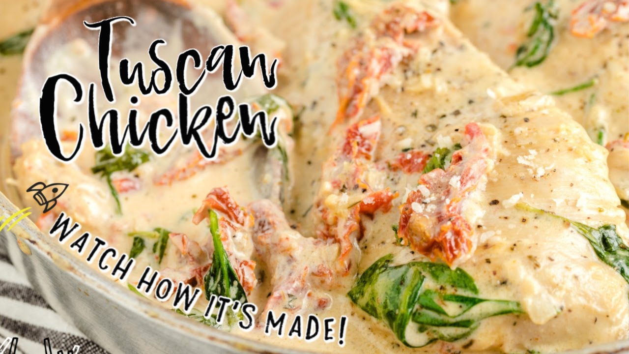 Tuscan Chicken - YouTube
