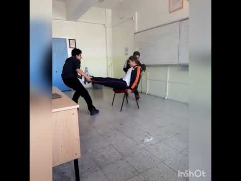 Sayko lise öğretmen sandalyesiyle drift