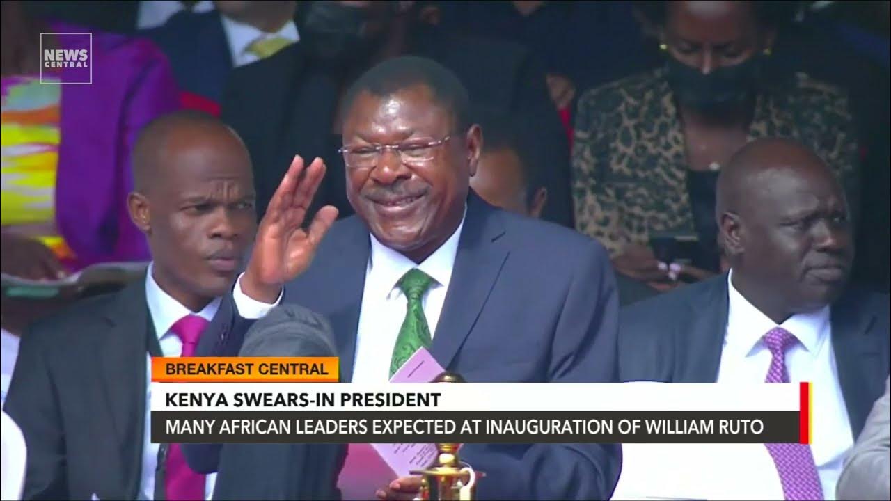 20 African Heads of State Attend Kenya's Inauguration Ceremony for William Ruto - YouTube