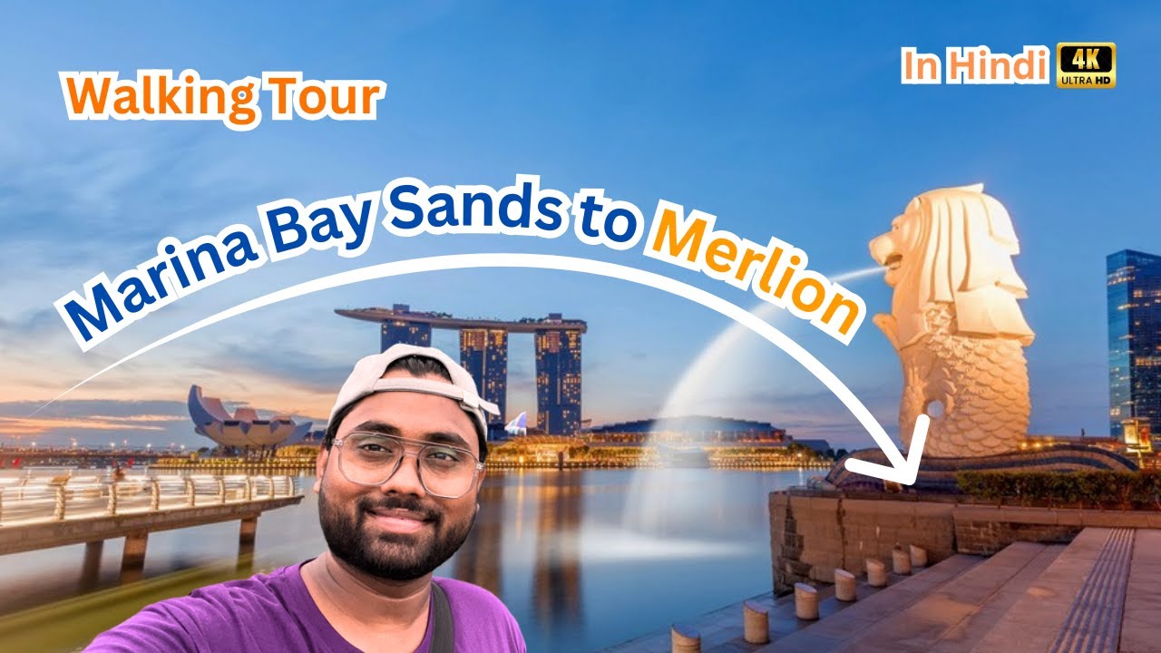 From Marina Bay Sands to Merlion | Singapore's Iconic Journey 🌆 | 4K ...