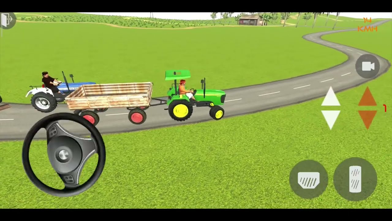 TRACTORS TROLLY GAME - TRACTOR TROLLY OFFROAD STUNT GAME - # ...