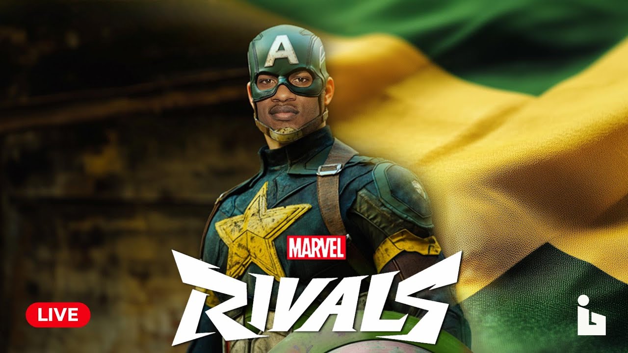 🔴LIVE - Captain Jamaica in MARVEL RIVALS! - YouTube