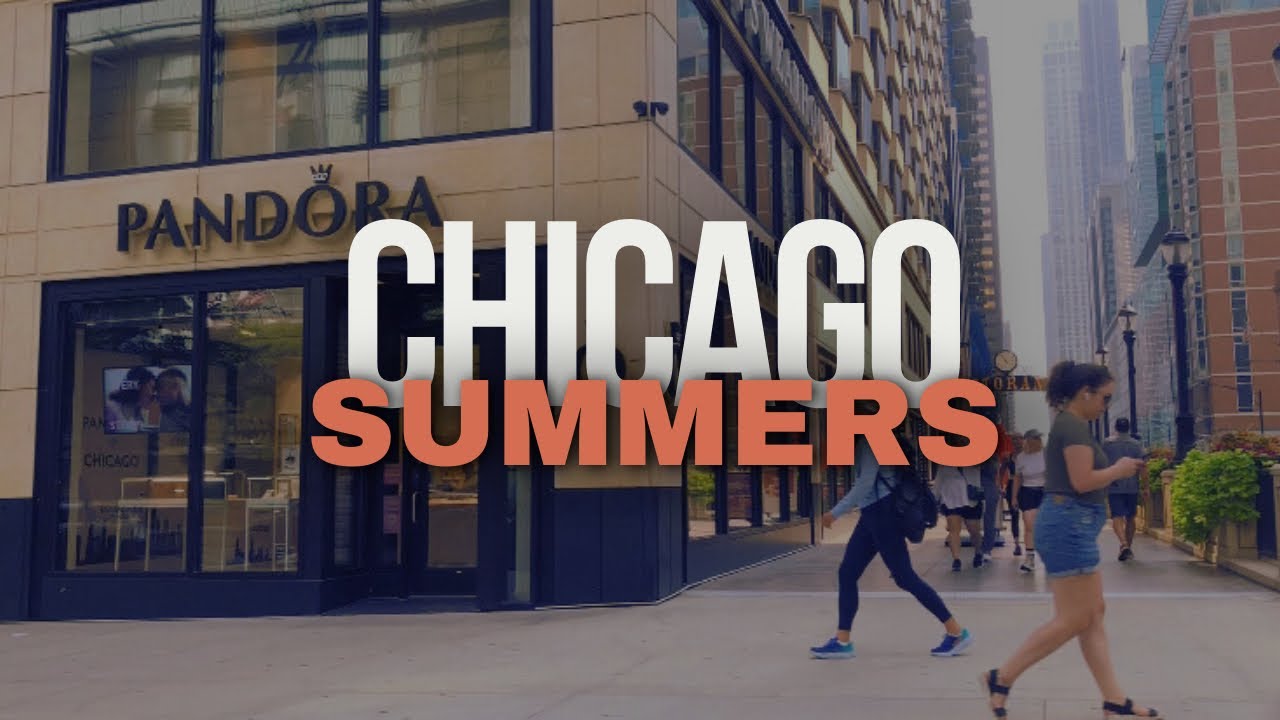 Chicago in the summer time | Michigan Ave - YouTube
