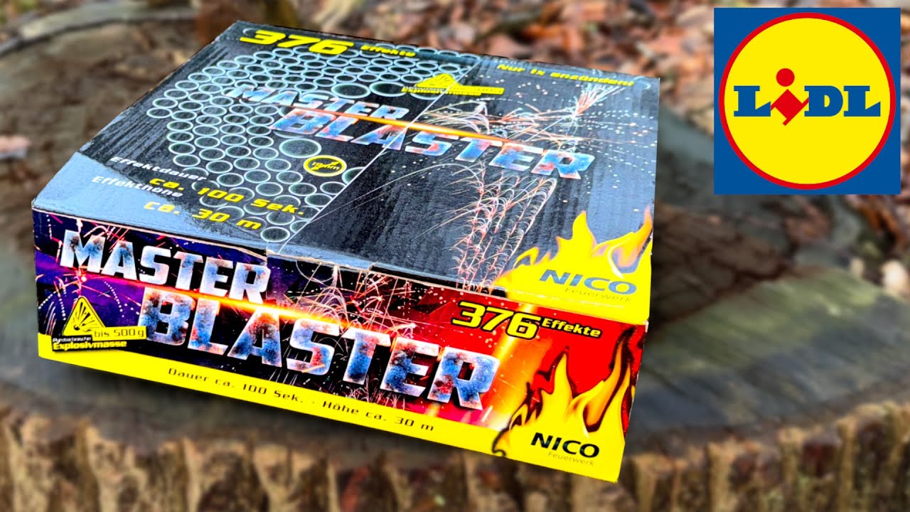 Nico Master Blaster 376 Schuss 19,99€ | LIDL NEUHEIT 2023 - YouTube