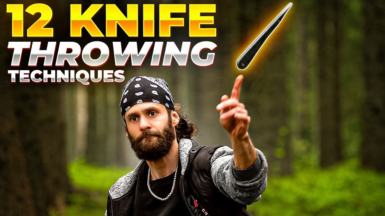 12 Knife Throwing Techniques - YouTube