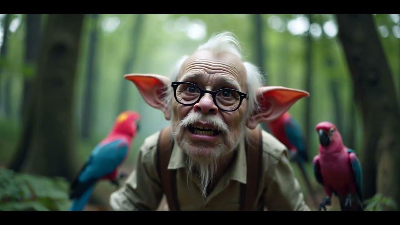 Troll in enchanted forest 4 - YouTube