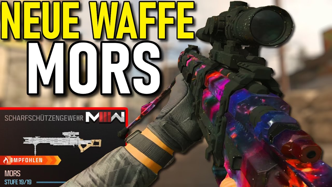DIE NEUE WAFFE MORS ist DIE BESTE SNIPER in MODERN WARFARE 3 (Mors ...