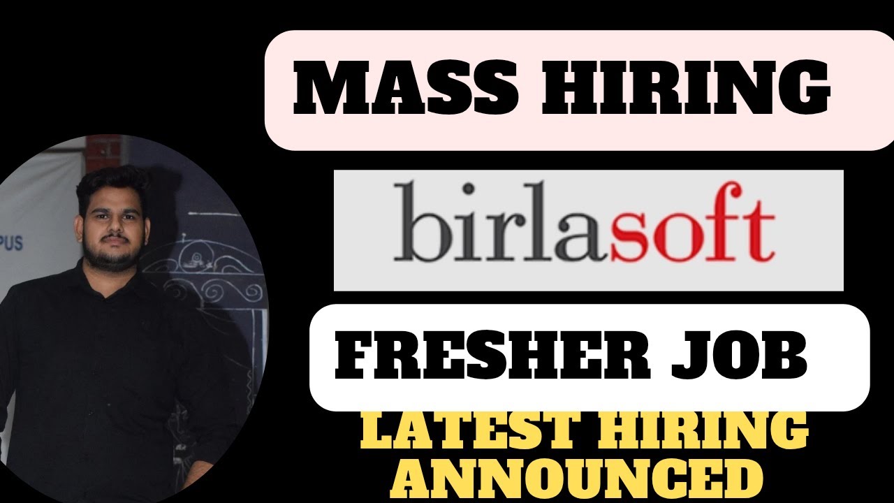 Birlasoft Mass Hiring 2024-25 |Fresher Job any Branch job opportunities - YouTube