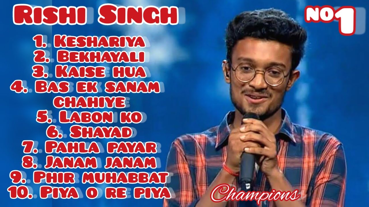 Best songs of Rishi Singh | Bidipta and Rishi | Indian Idol Champions ...