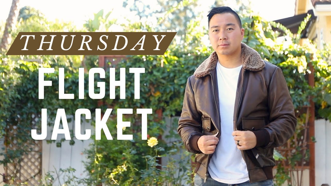 Thursday Boot Flight Jacket Anejo Unboxing | On Body Look - YouTube