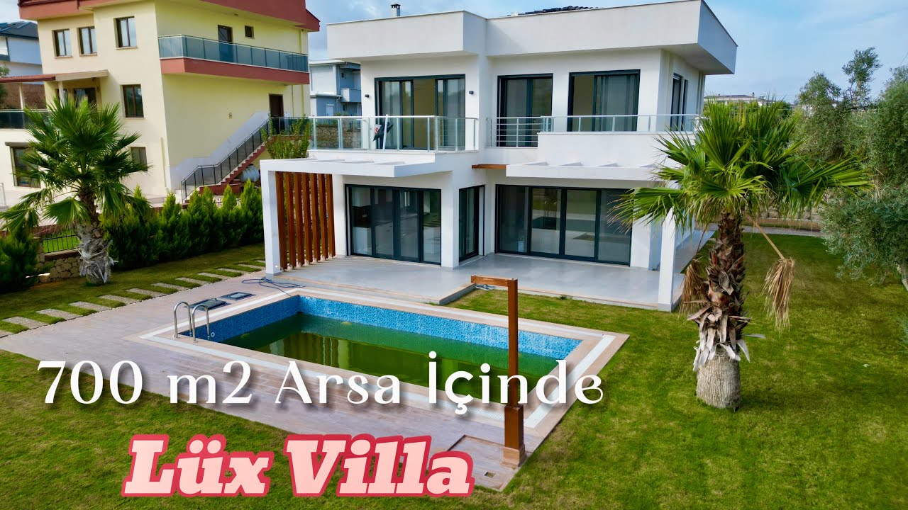 700 M2 Arsa İçinde 5+1 Havuzlu Lüx Villa Tanıtımı 🏡 Geniş Bahçe ...