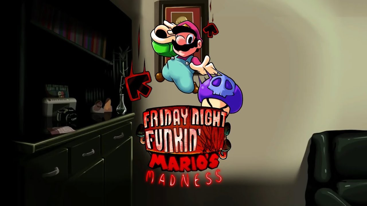 Friday Night Funkin Marios Madness Bad Day Redtv53 Fnf Mod