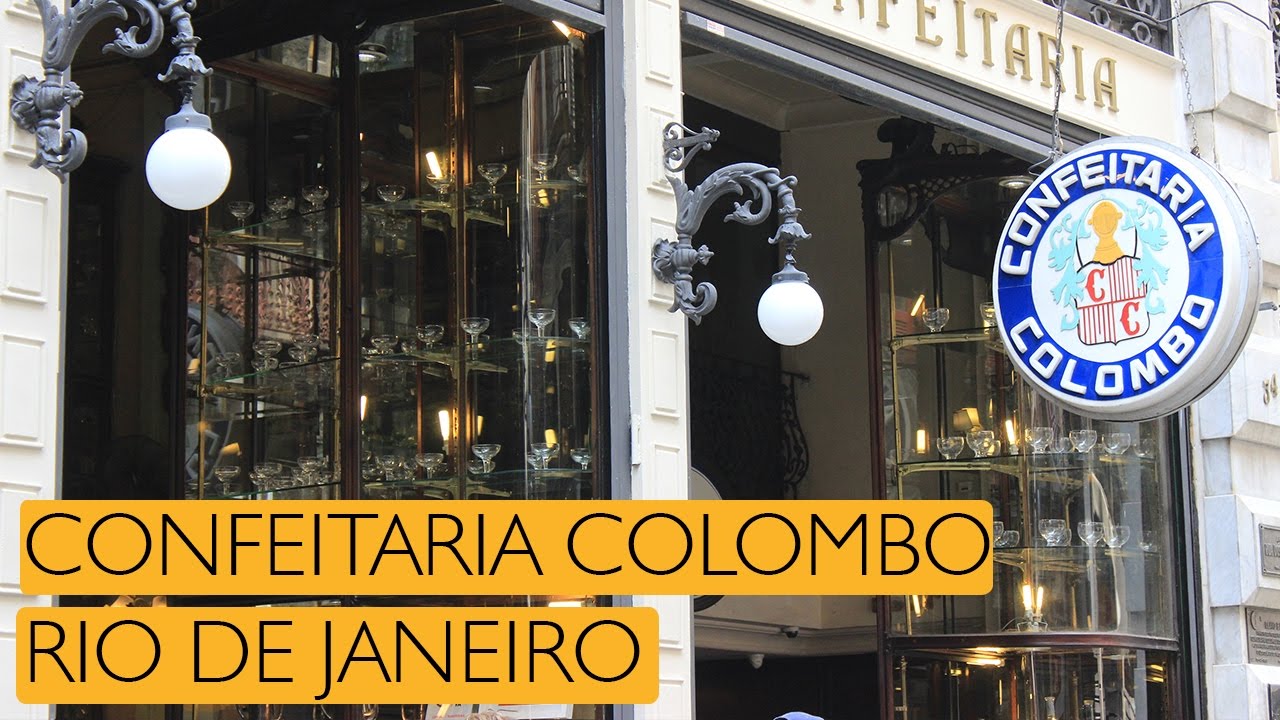 Confeitaria Colombo - Rio de Janeiro - YouTube