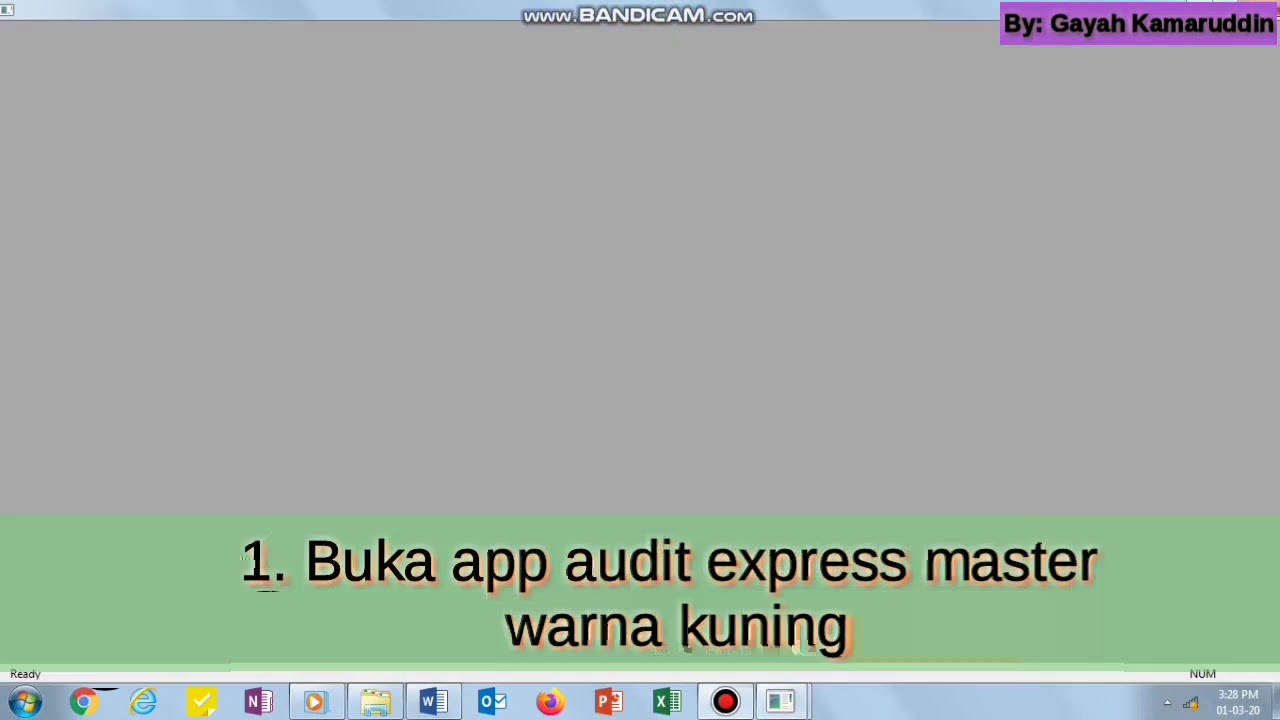 AXP AUDIT EXPRESS (AXP MASTER) FOR THE BEGGINER HOW TO CREATE NEW ...
