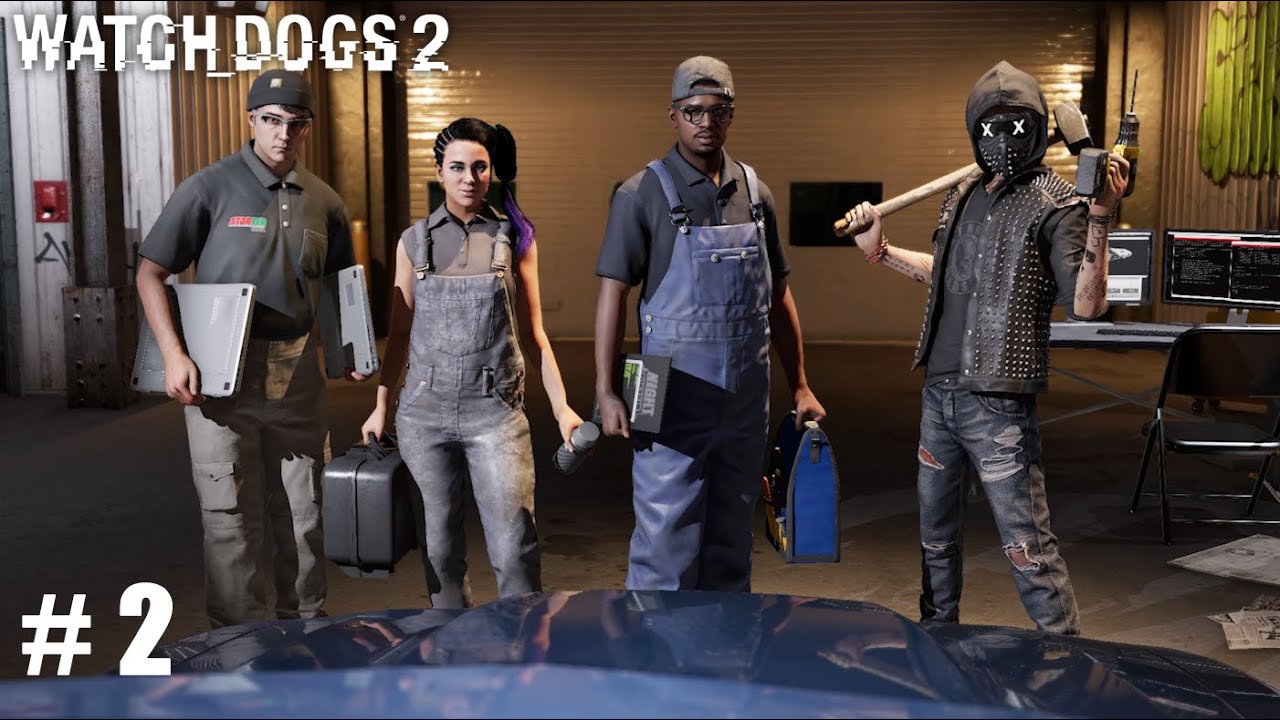Watch_Dogs 2 Walkthrough Part 2 - YouTube