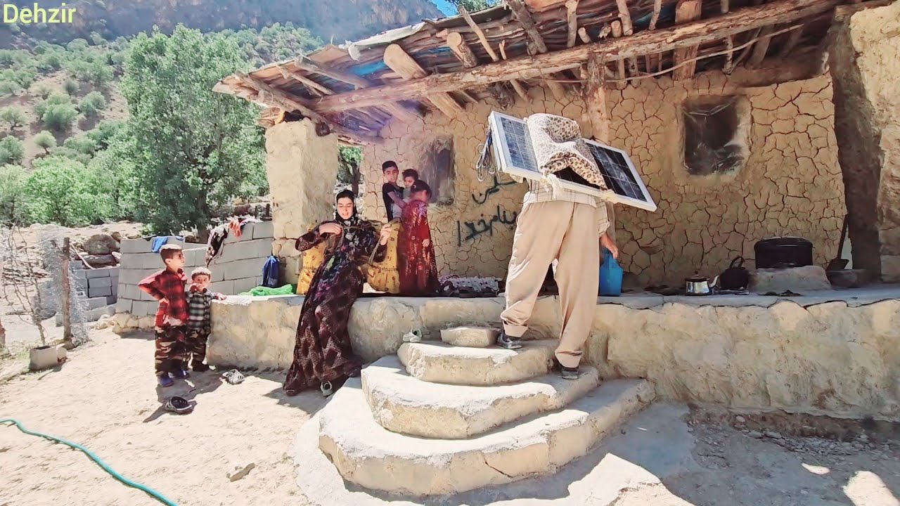 "The winding path of nomadic life in the mountains: efforts, and sorrow ...