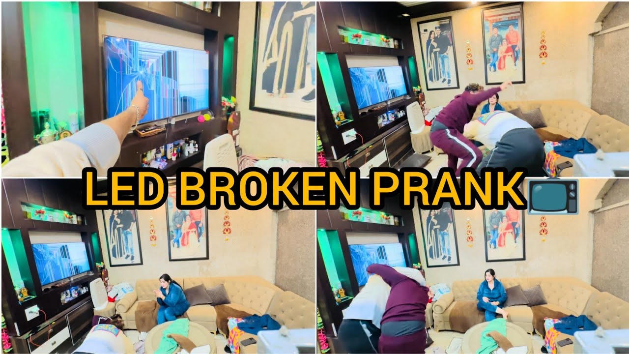 LED BROKEN 🔥PRANK ON MOM🔥😂🔥 GONE successful💯 must WATCH ️ ...