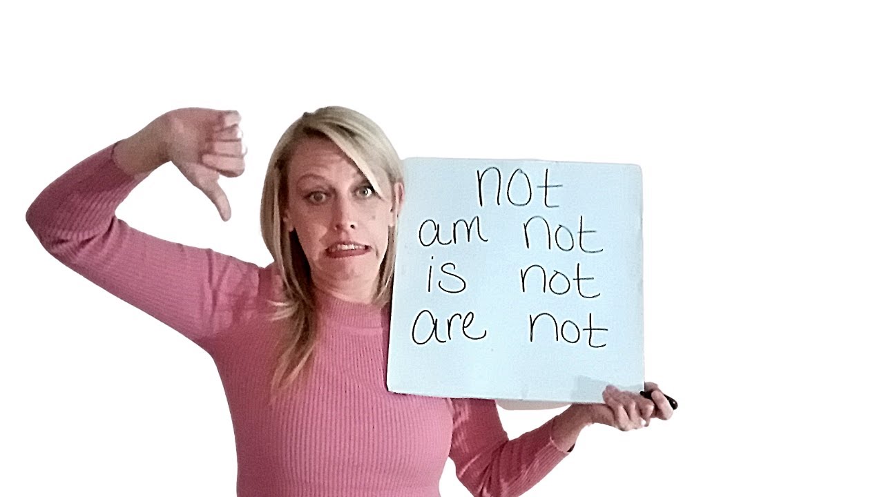 Am not is not are not- basic English grammar. Lets look into these very ...