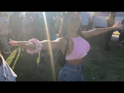 wearing shiny pants to a music festival. (NOT CLICKBAIT!!)