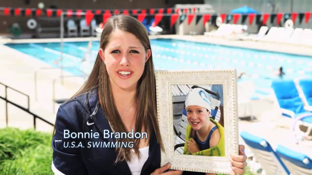 USA Swimmer Bonnie Brandon PSA for Dani's Foundation - YouTube