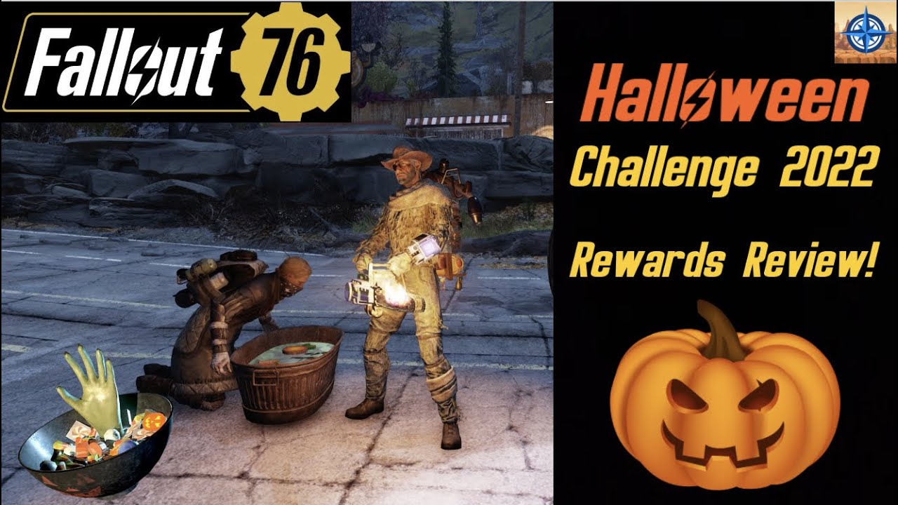 Fallout 76: Halloween Challenge Rewards 2022 Review! - YouTube