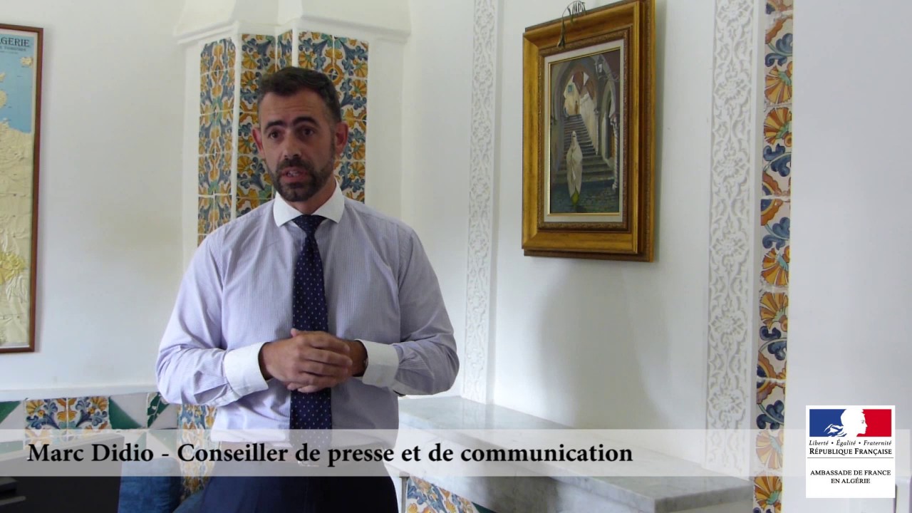 Semaine 5 : Marc Didio, Conseiller de presse et de communication - YouTube