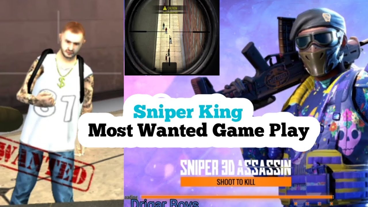 Sniper King Most Wanted Kilar Dhasu Game Play @DrigarBoys - YouTube