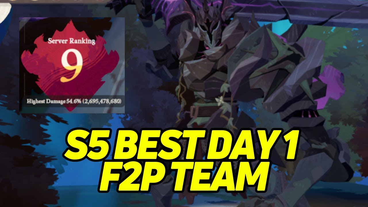 Zeee Best Day 1 F2P Nocturne Judicator Team for my VN Account!【AFK ...
