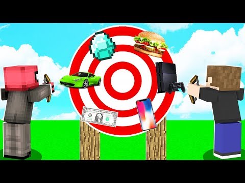HEDEFİ VUR VE ÖDÜLÜ AL! 😱 - Minecraft