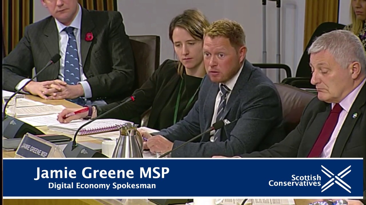 Jamie Greene MSP questions Transport Minister on Ardrossan Ferry ...