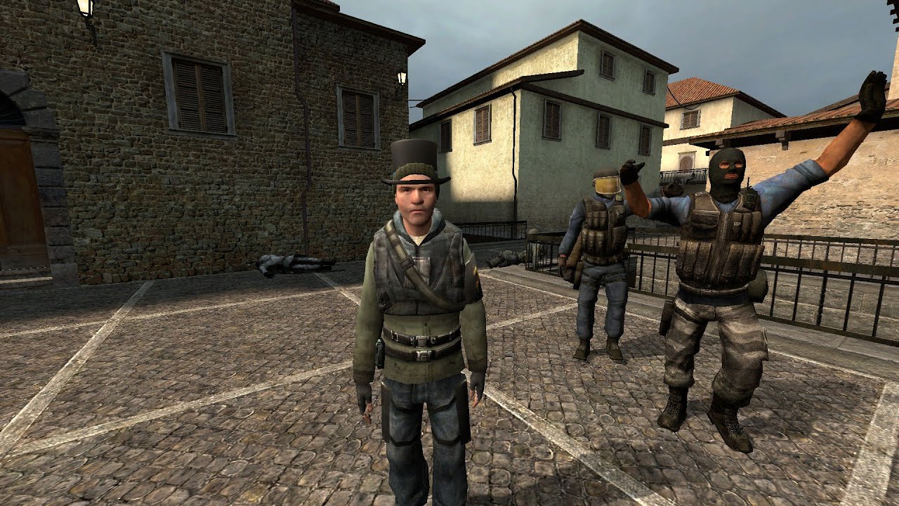 the npc battle (or counter-strike bots battle) - YouTube