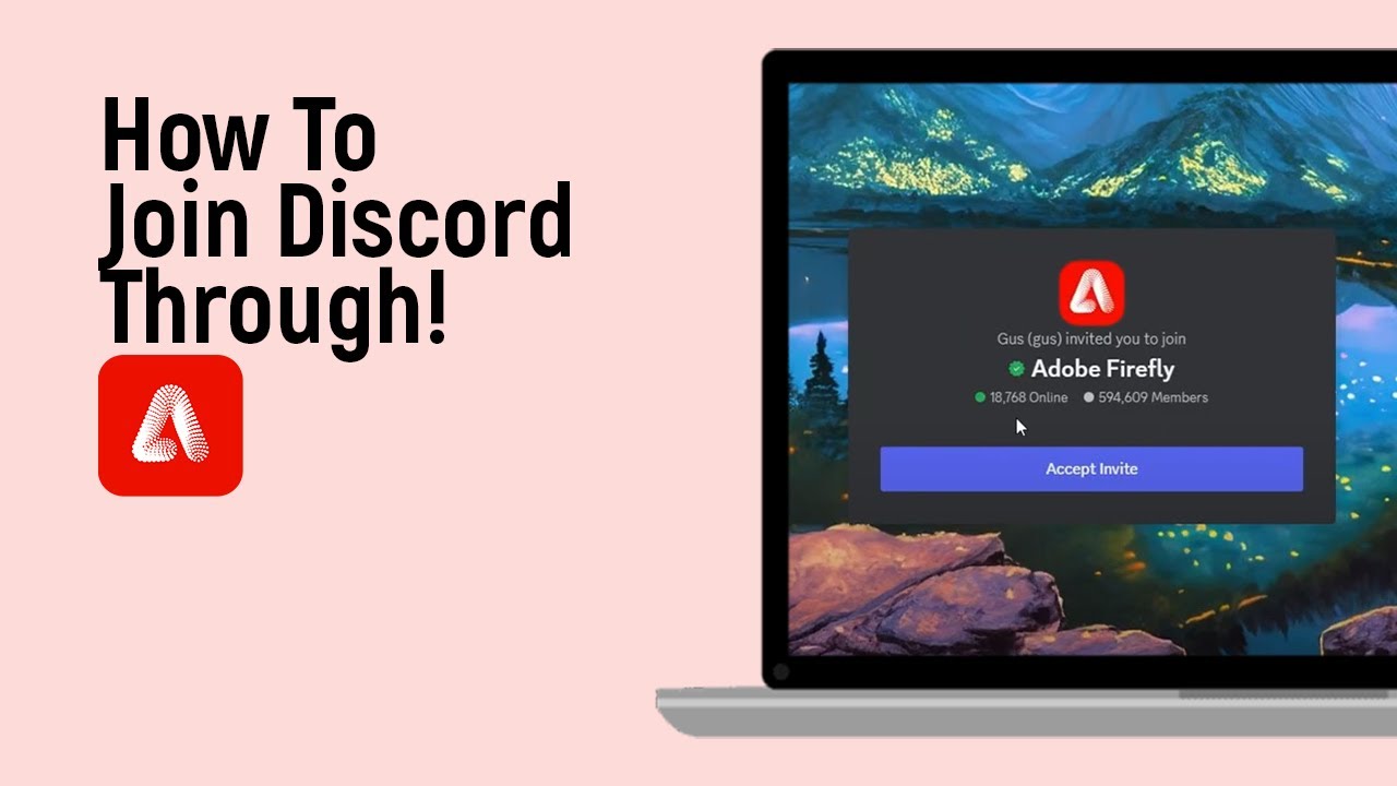 How to Join Discord Through Adobe Firefly [easy] - YouTube