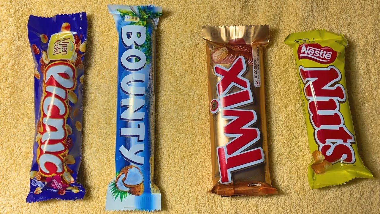 Must watch NEW Some Lot’s of Candies ASMR (Picnic, Twix, Nuts, Bounty ...