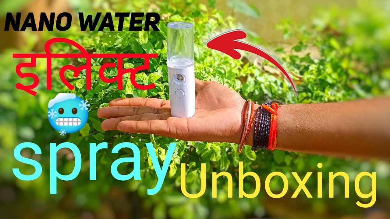 Automatic Electric Mist Sprayer | Nano Mist Water Spray Full Review ...