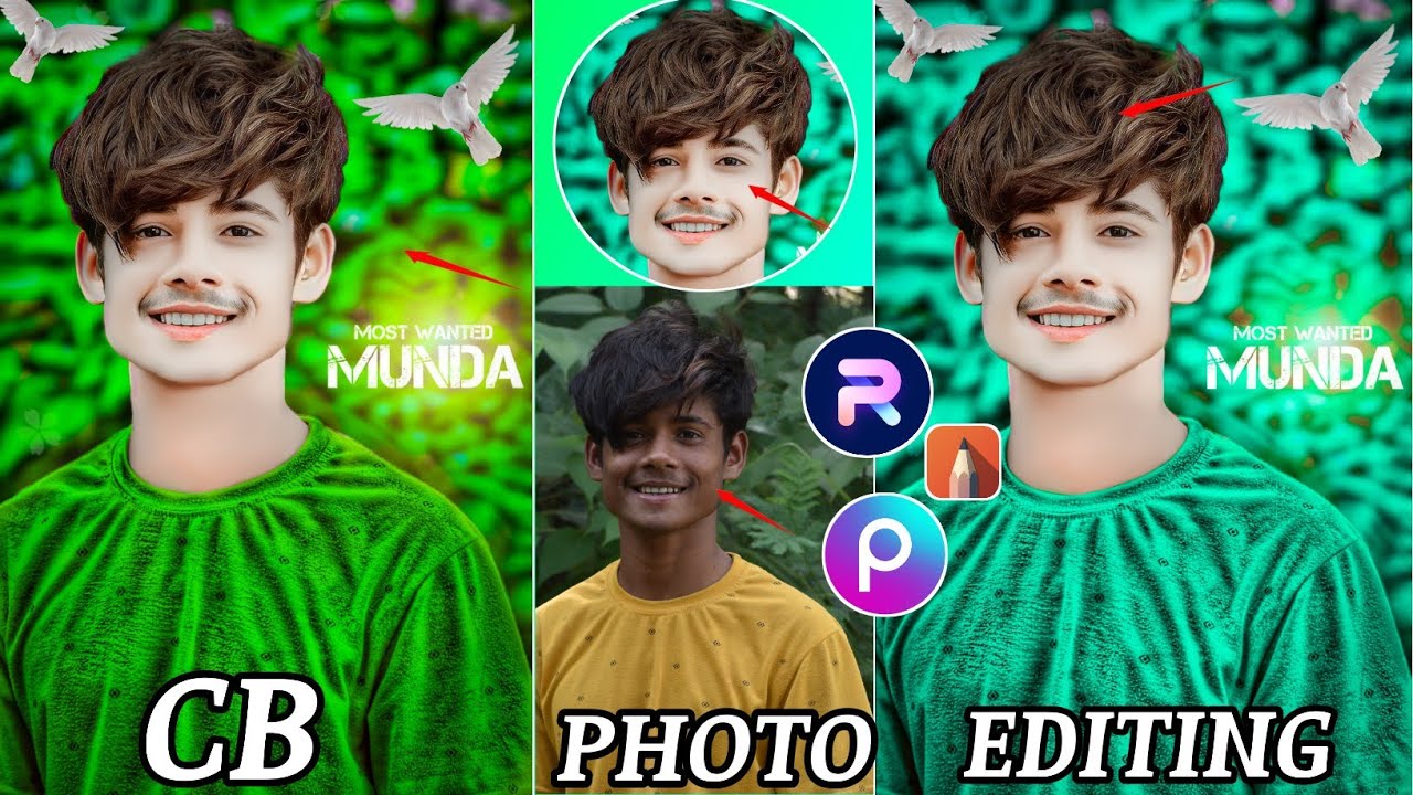 HDR+TOP LEVAL PICSART CB PHOTO EDITING🔥 || AND FACE SMOOTH+FACE GORA⚪ ...