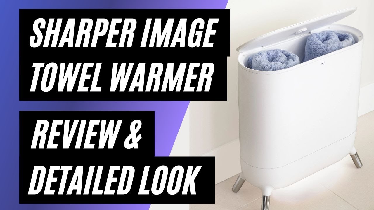 Sharper Image SpaStudio Towel Warmer - Review & Detailed Look - YouTube