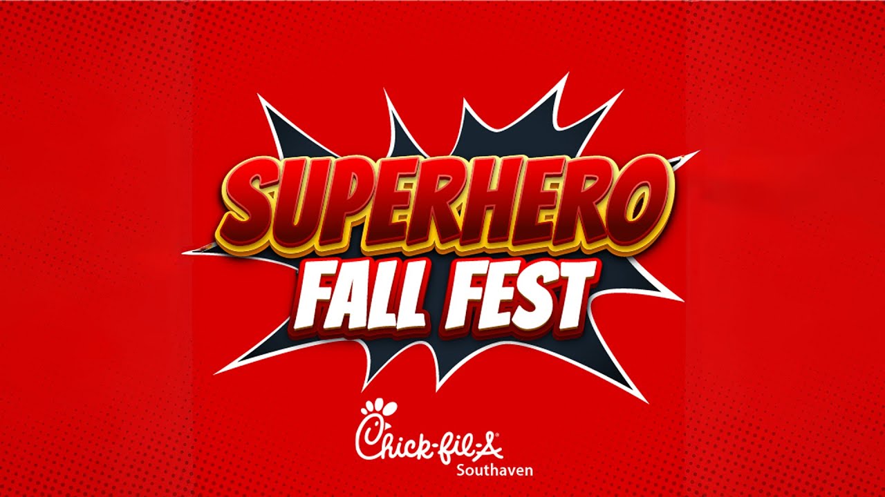 Chick Fil A Superhero Fall Festival - Southaven Mississippi - YouTube